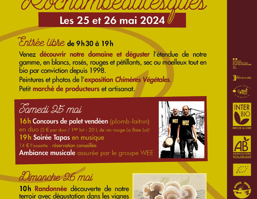LES ROCHAMBEAULESQUES 2024 - Domaine de Rochambeau